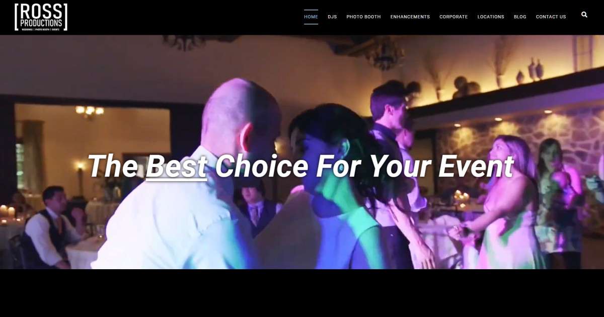 Book Us - Ross Productions